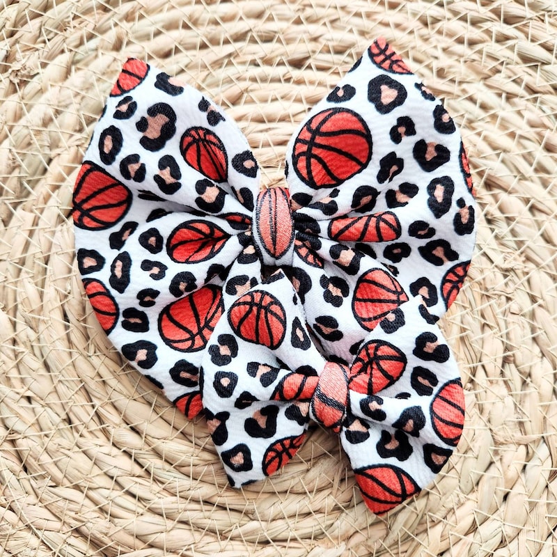 Basketball Bows - Etsy