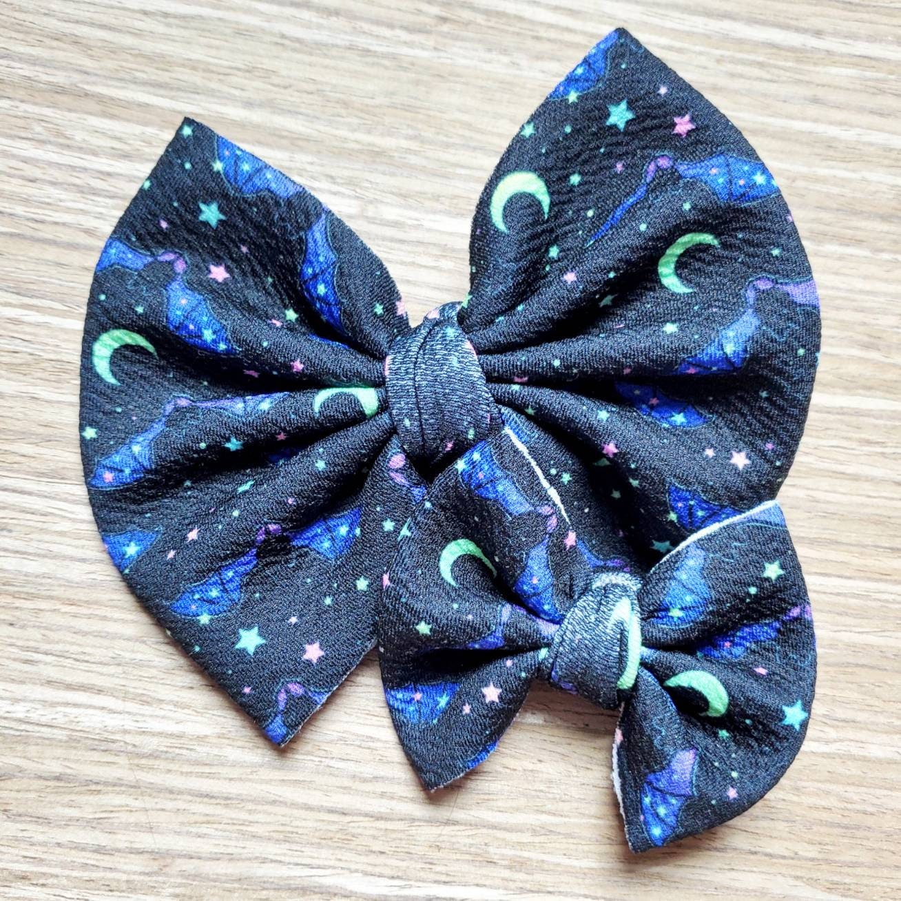 Bat Bow, Halloween Bow, Fall Bow, Autumn Hair Accessories, Hair Clip ...