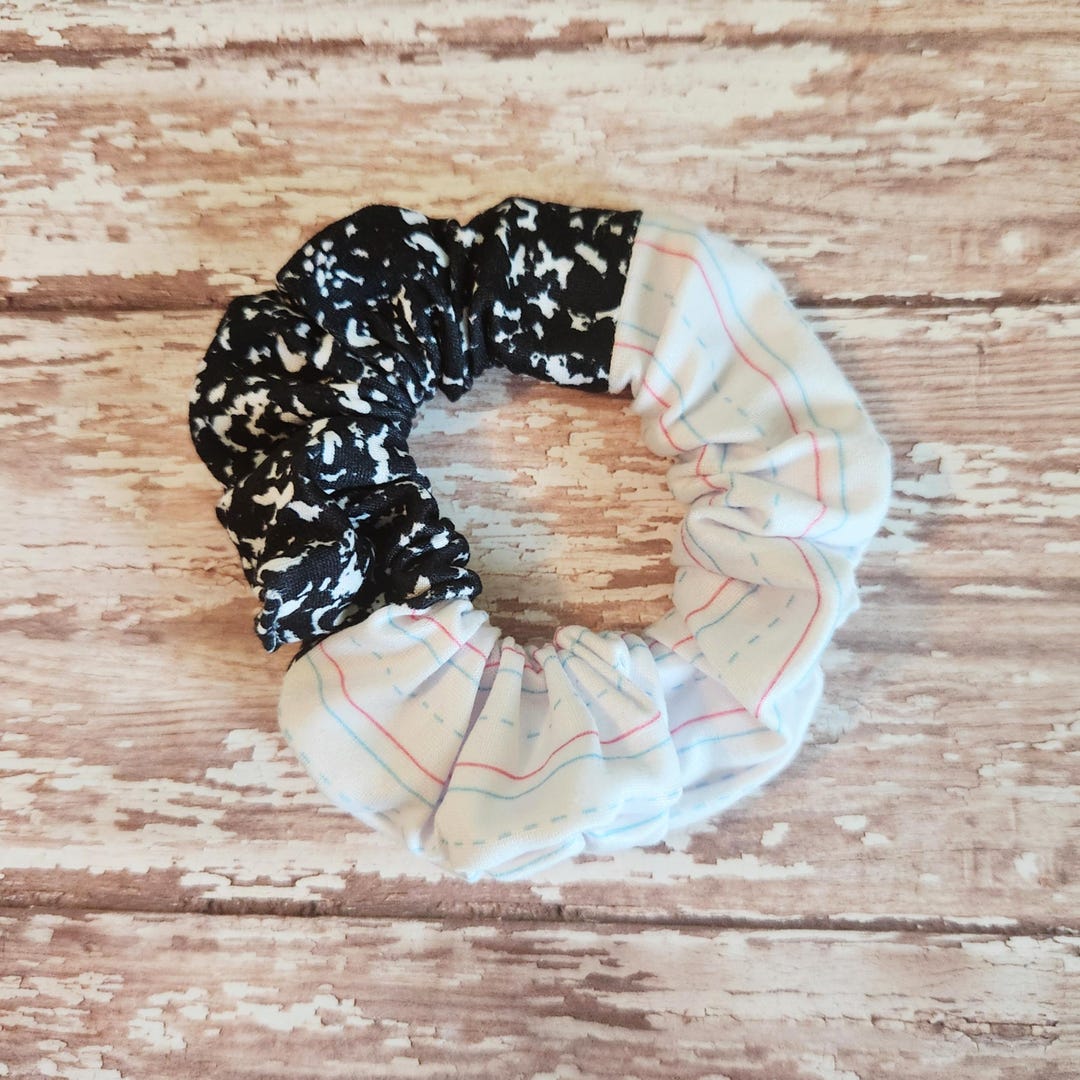Notebook Paper Scrunchies, Composition Book Scrunchies, Teacher Gift ...