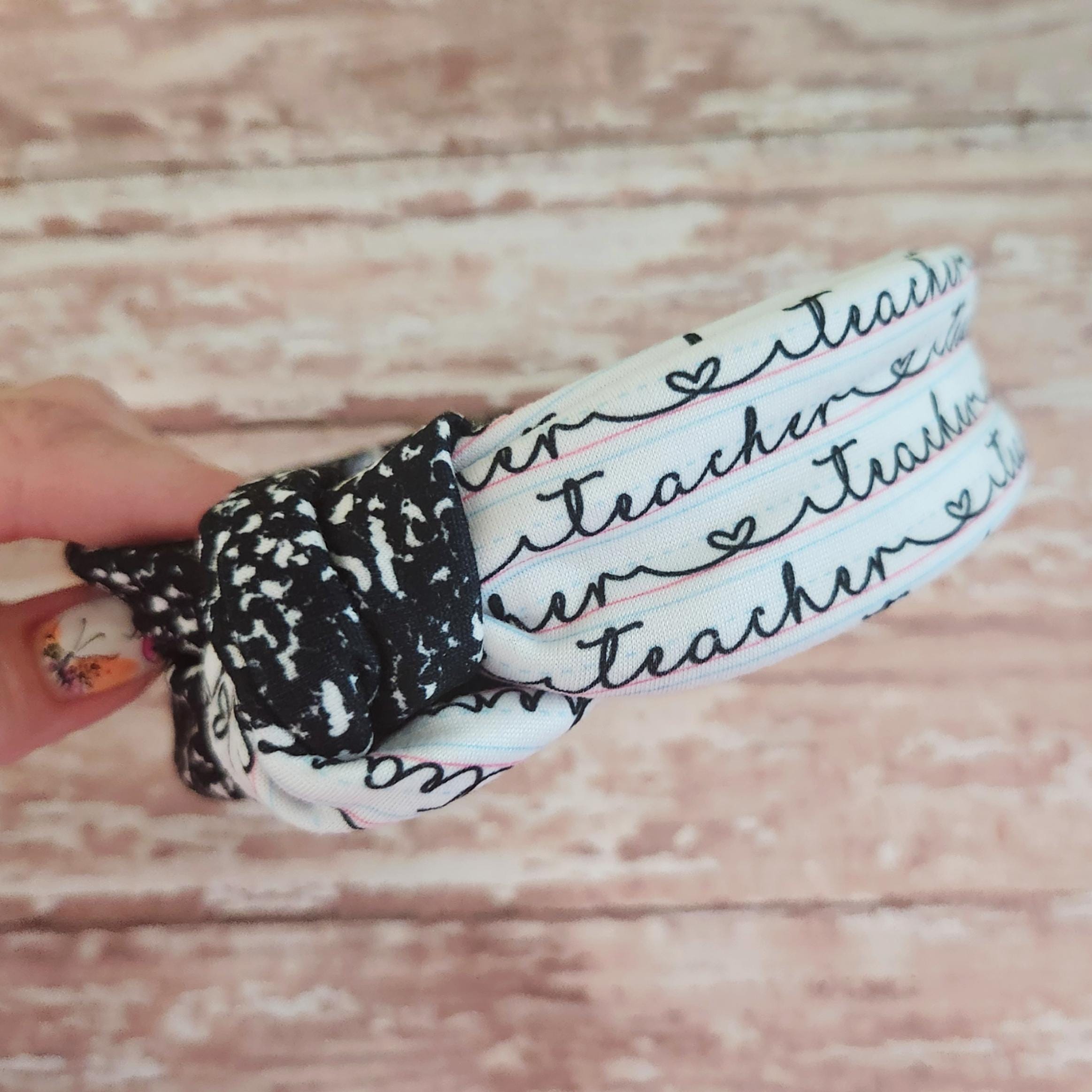 Teacher Headbands, Notebook Paper Headbands, Adult Headbands, Teacher ...