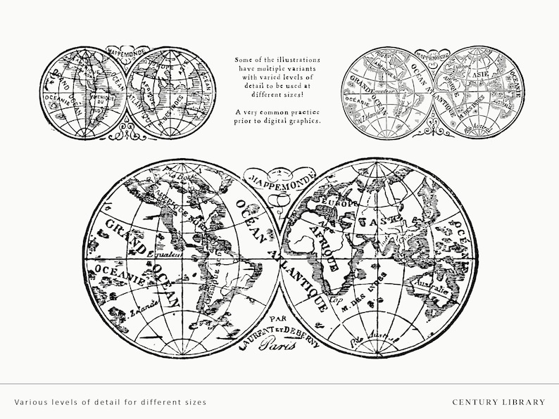 Vintage Celestial Emblems Collection, Restored Antique Astronomical ...