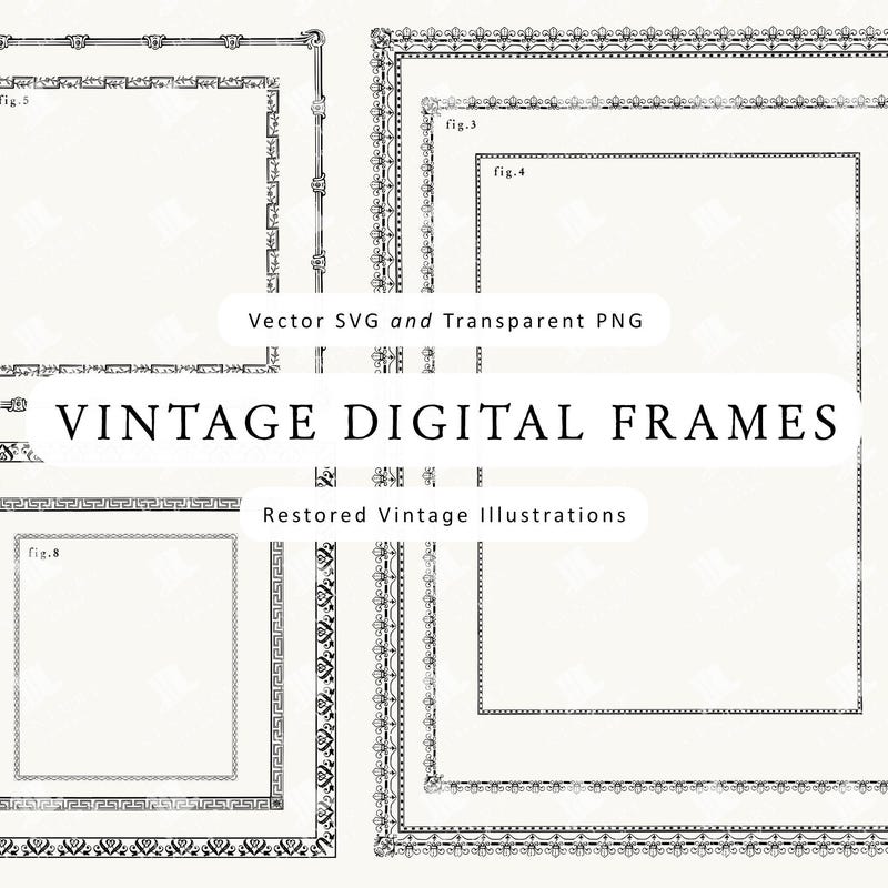 Vintage Pics in Frames - Etsy