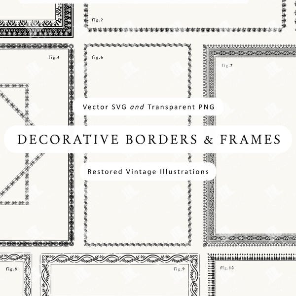 Vintage Square Border - Etsy UK