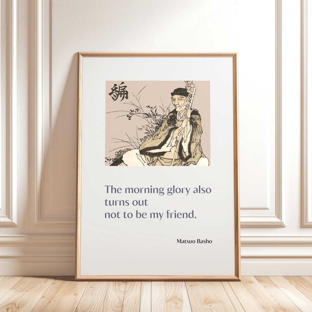 Zen Poster Featuring Haiku Poetry by an Old Zen Master. A Fun ...