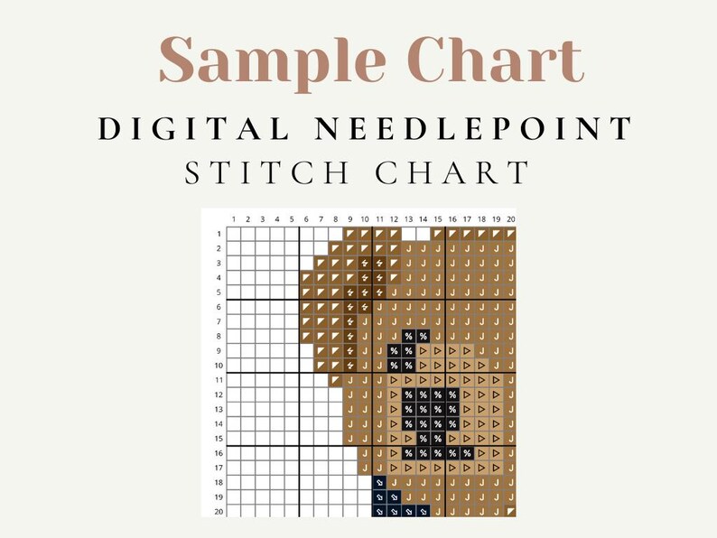 Dachshund Love Letter Needlepoint & Cross Stitch Chart – Digital PDF ...