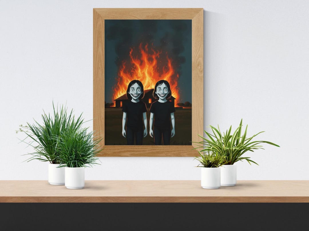The Twins Version: Creep | Printable Digital Poster | 3 Formats - Etsy