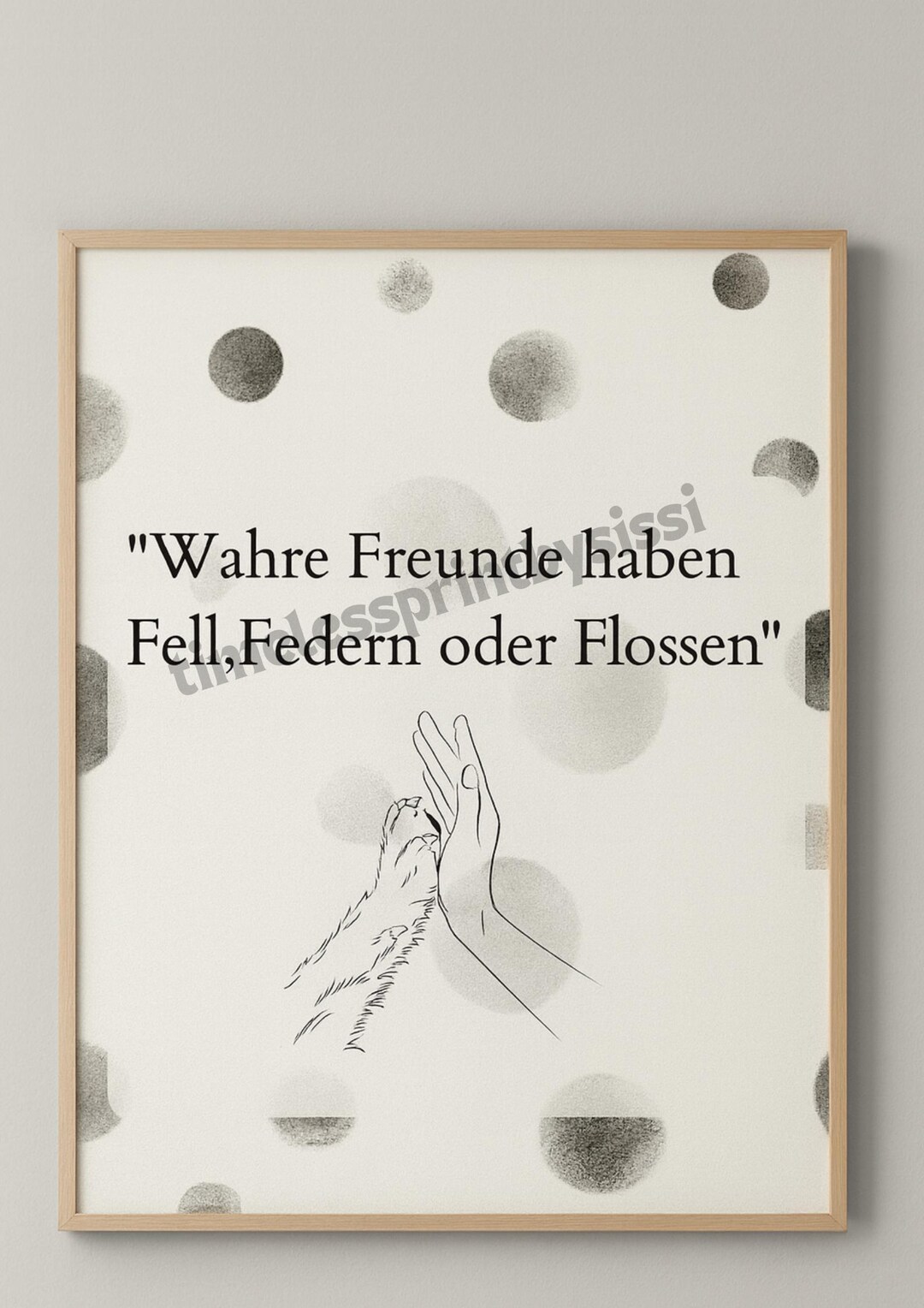Animal Love Posters & Wall Decor | Fur, Feathers, Fins Quotes Animal ...