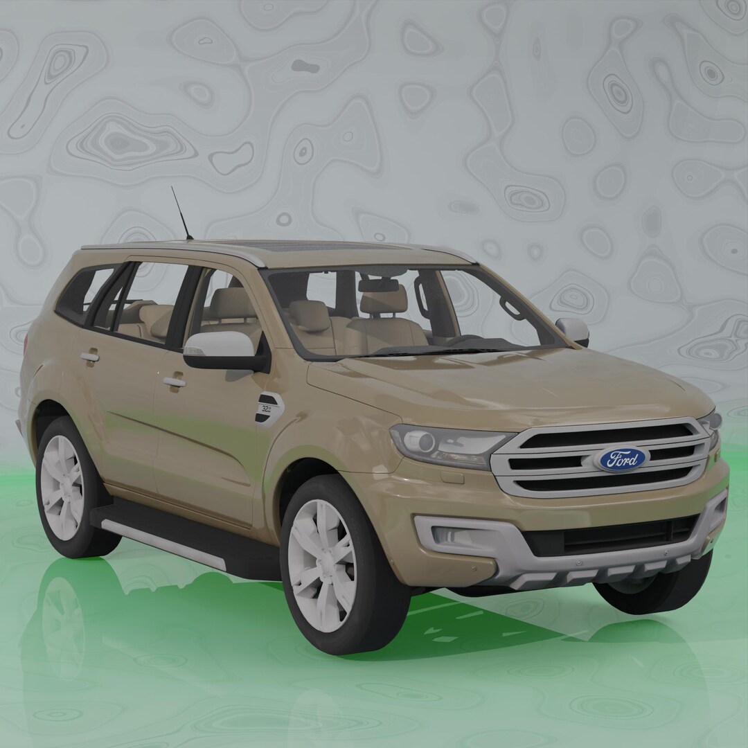 SUV Car 3D STL File | High Detailed 3D Model | Realistic Modern Vehicle ...