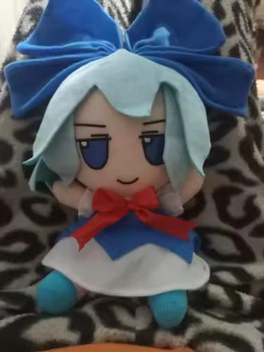 Cute Cirno-inspired Plush Doll – 20cm Soft Anime Stuffed Toy | Adorable ...