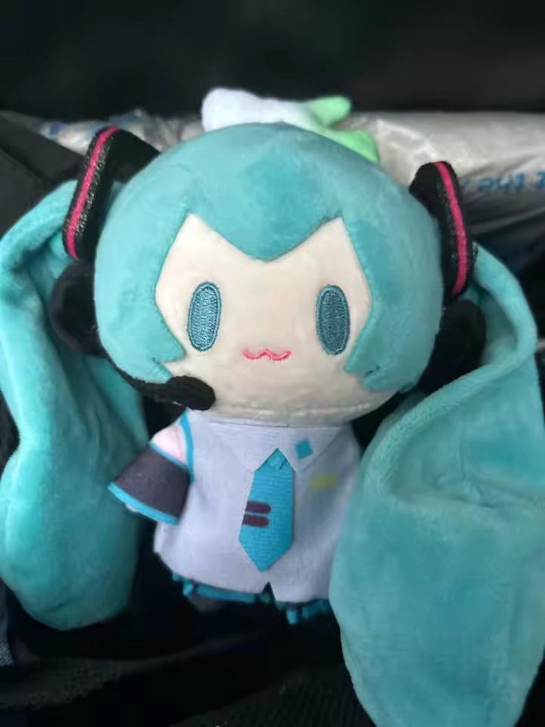 Hatsune Miku Plush Doll – Soft Kawaii Anime Stuffed Toy, Vocaloid ...