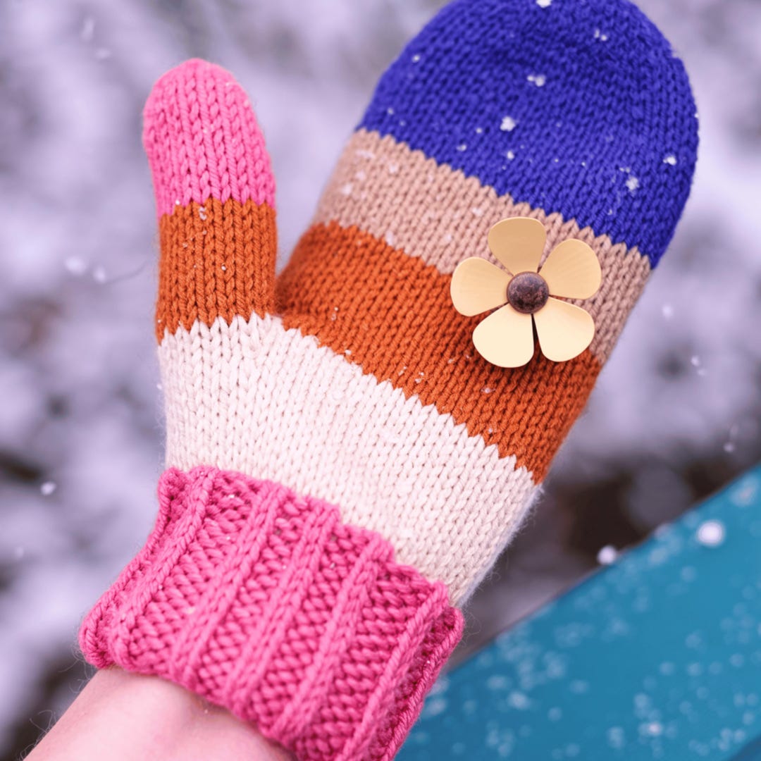 Crochet Mitten Pattern, Granny's Golden Gloves, Worsted Weight (PDF ...
