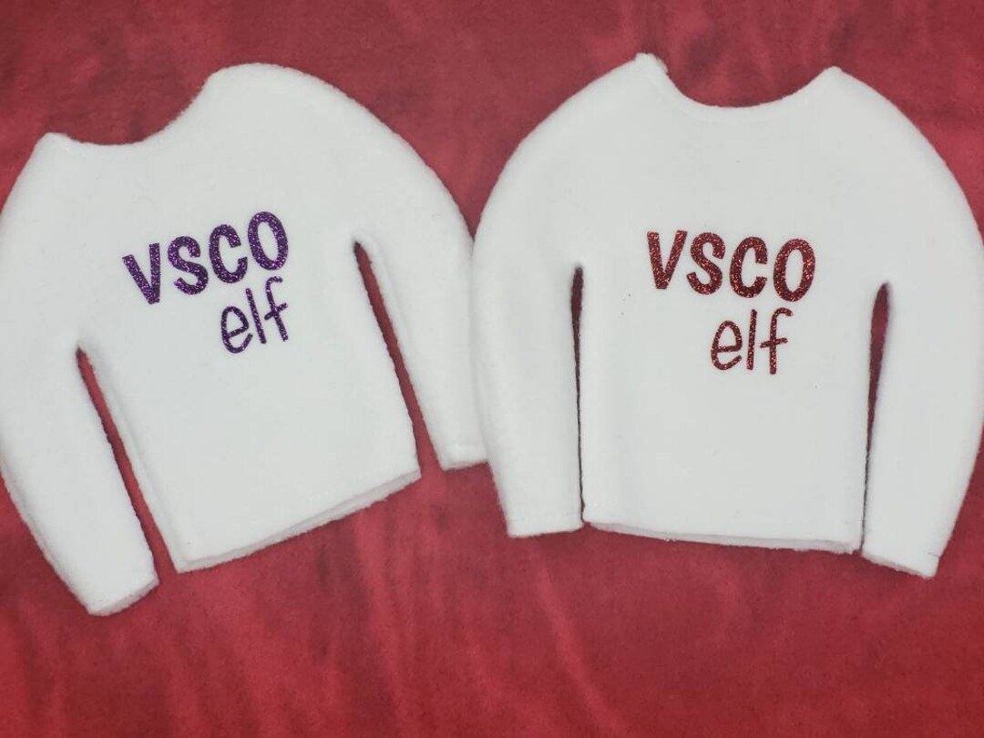 VSCO Elf Elf Shirt Custom Elf Shirts for VSCO Girls - Etsy