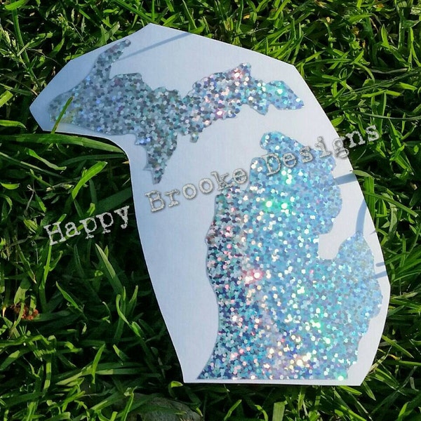 Michigan State Window Decal - Etsy