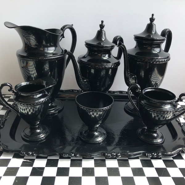 Goth Tea Set - Etsy