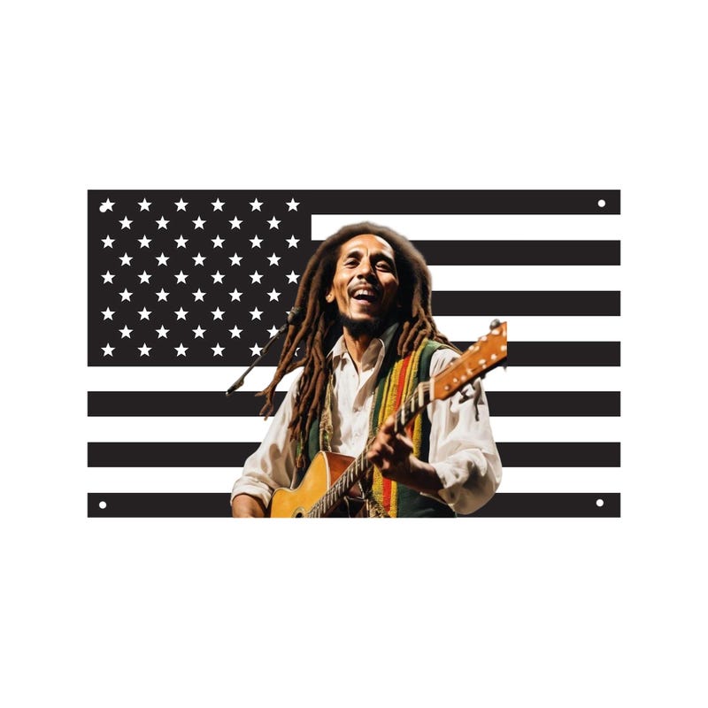 Bob Marley Flag - Etsy