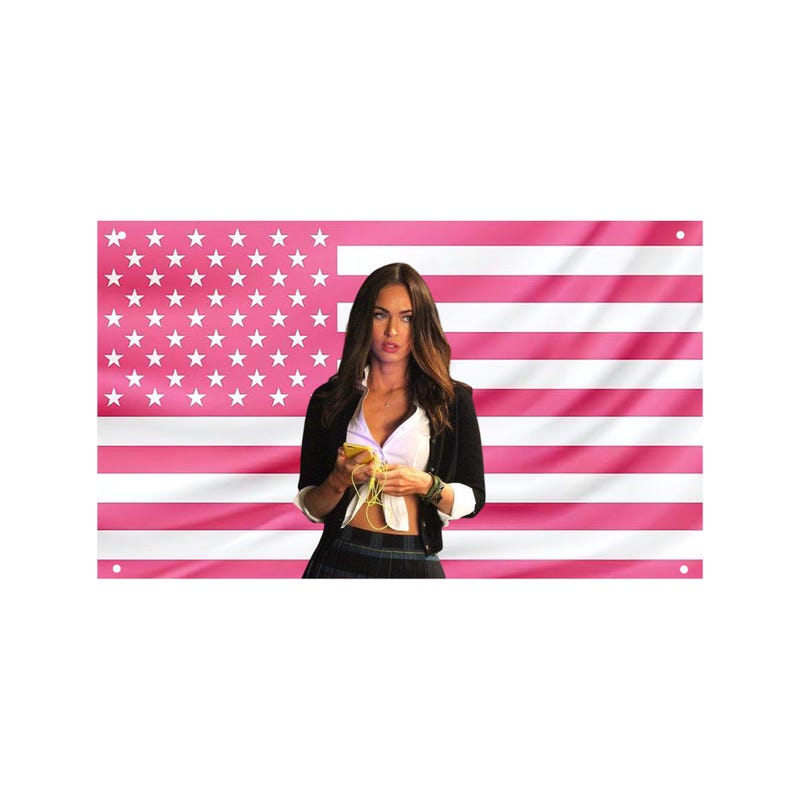Megan Fox Flag - Etsy