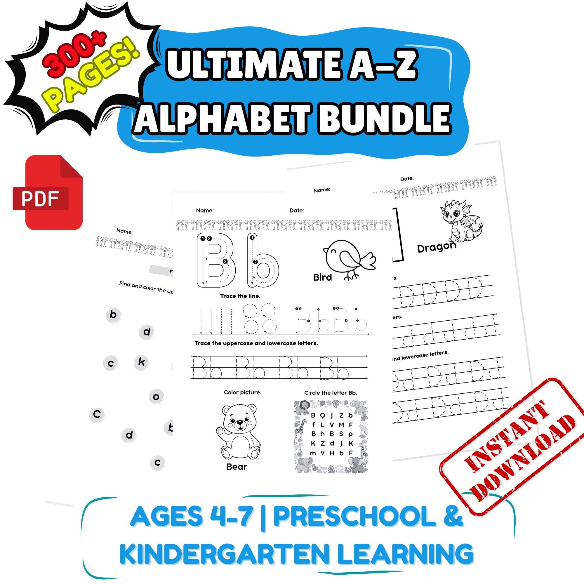 Letter of the Week Printable Worksheets, Alphabet Tracing, Alphabet ...