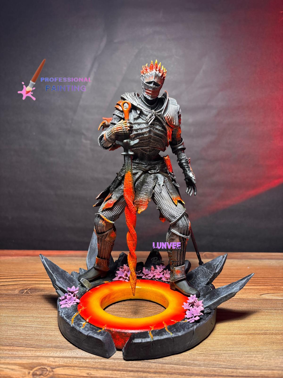 Soul of Cinder Figure – Dark Souls Statue – Hand Painted or Unpainted ...