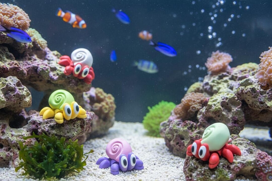 Lunvee’s Little Crabbies – Cute Handmade Mini Crab Pets | Tiny Hermit ...