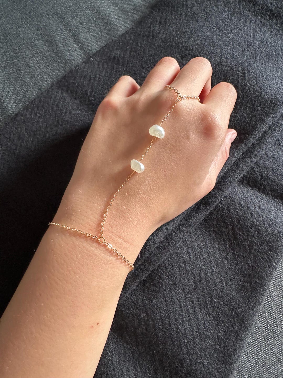 Nuume Ethereal Hand Chain - Etsy