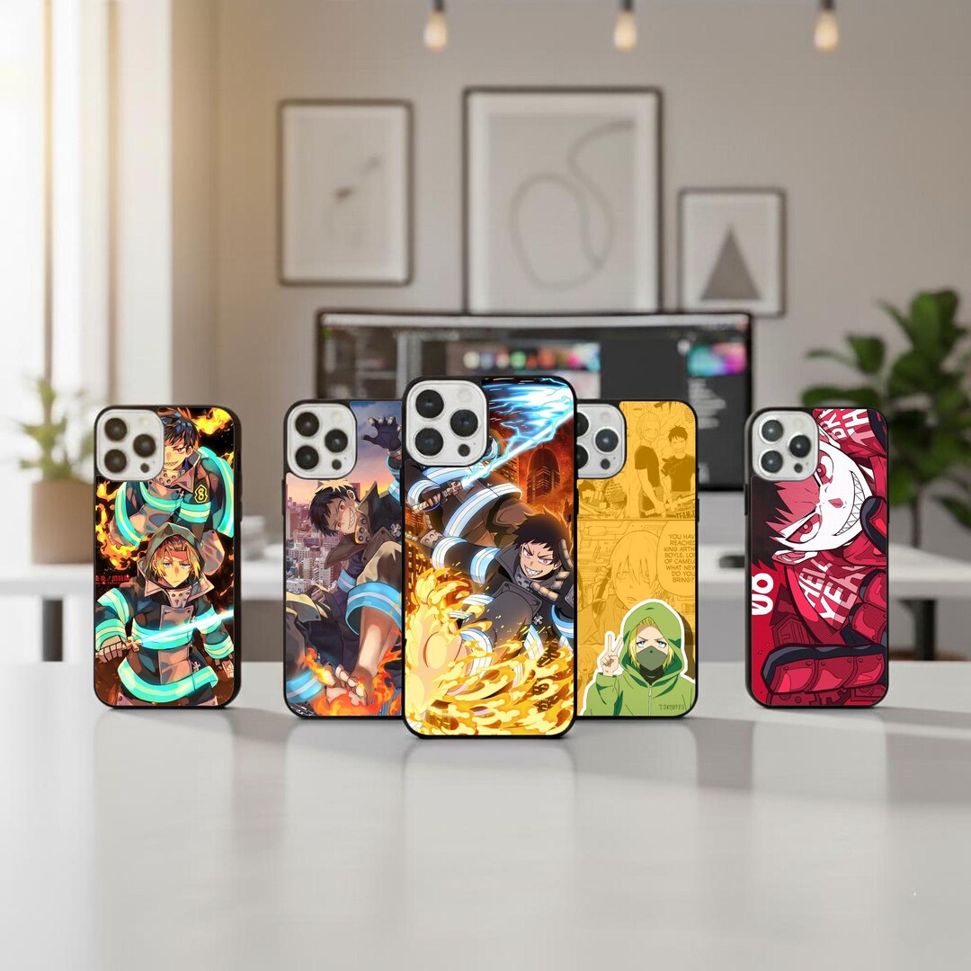Fire Force Phone Case Shinra Kusakabe Arthuranime Inspired for iPhone ...