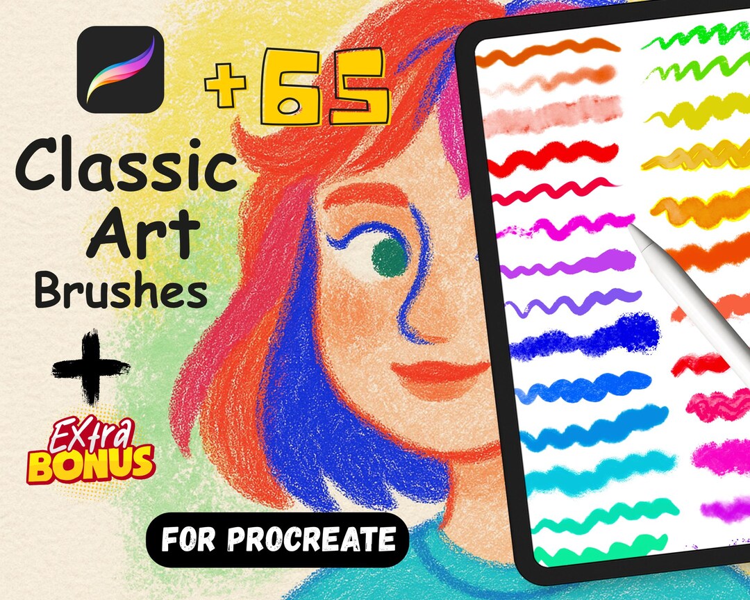Procreate Watercolor Brush Set, Procreate Gouache Brushes, Blending Brush, Procreate Painting ...