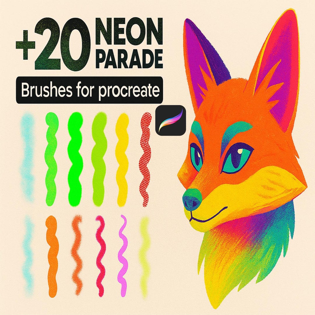 Procreate Marker and Spray Texture Brushes – Bold Markers, Soft ...