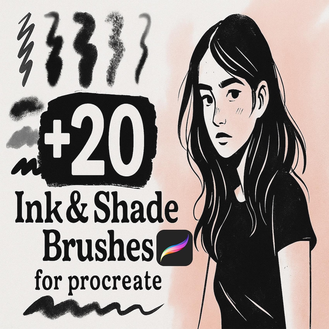 Procreate Charcoal and Graphite Sketching Brushes – Pencil, Conte, Dry ...