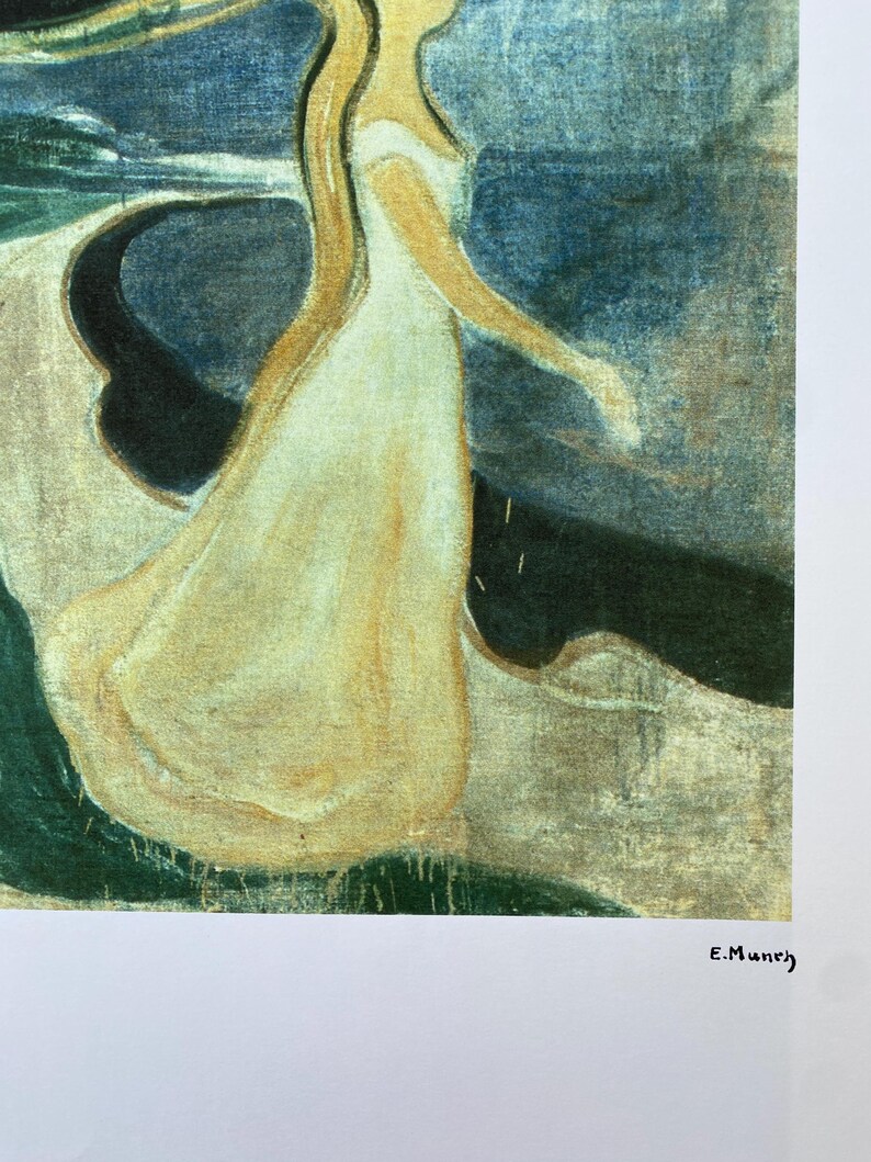 Edvard Munch "separation,1896" Lithograph, Signed, Pop Art,wall Art ...
