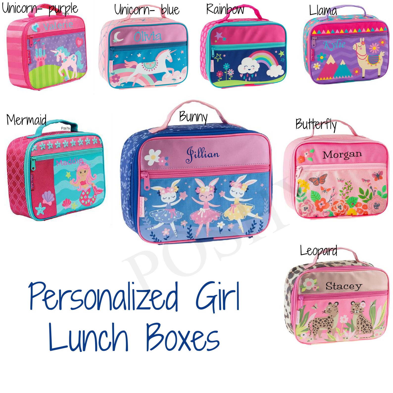 Monogrammed Kids Lunch Box / Personalized Kids Lunch Box / - Etsy