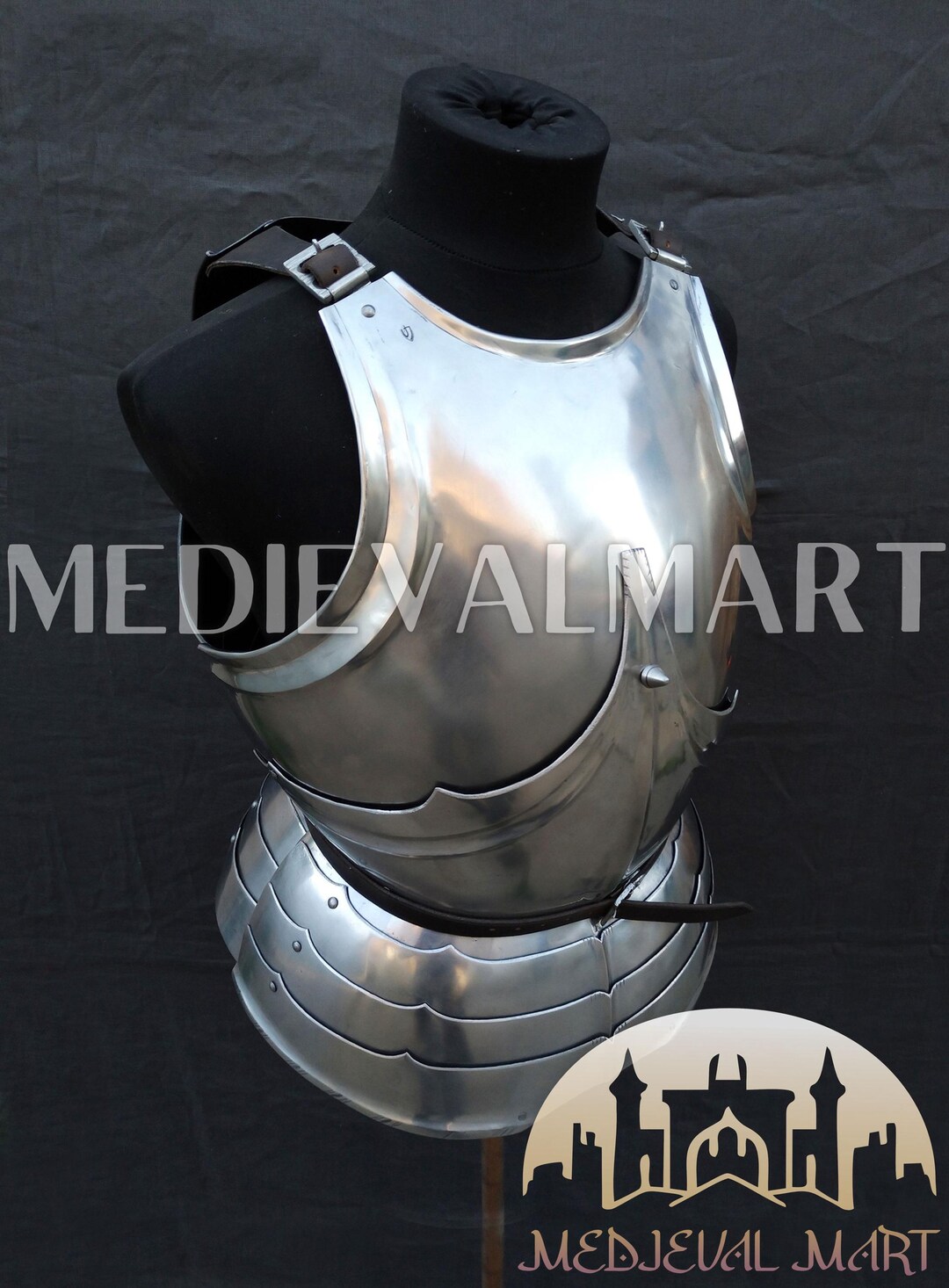 Medieval Upper Body Armor Breastplate Knight Ancient Greek Chalcidian ...