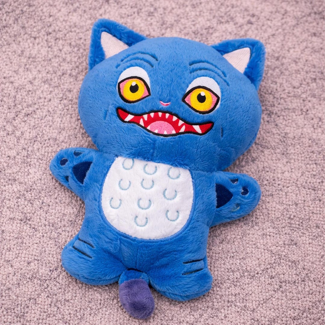Derpy Tiger Plush Toy, K-pop Demon Hunters Huntrix Plush, Anime ...