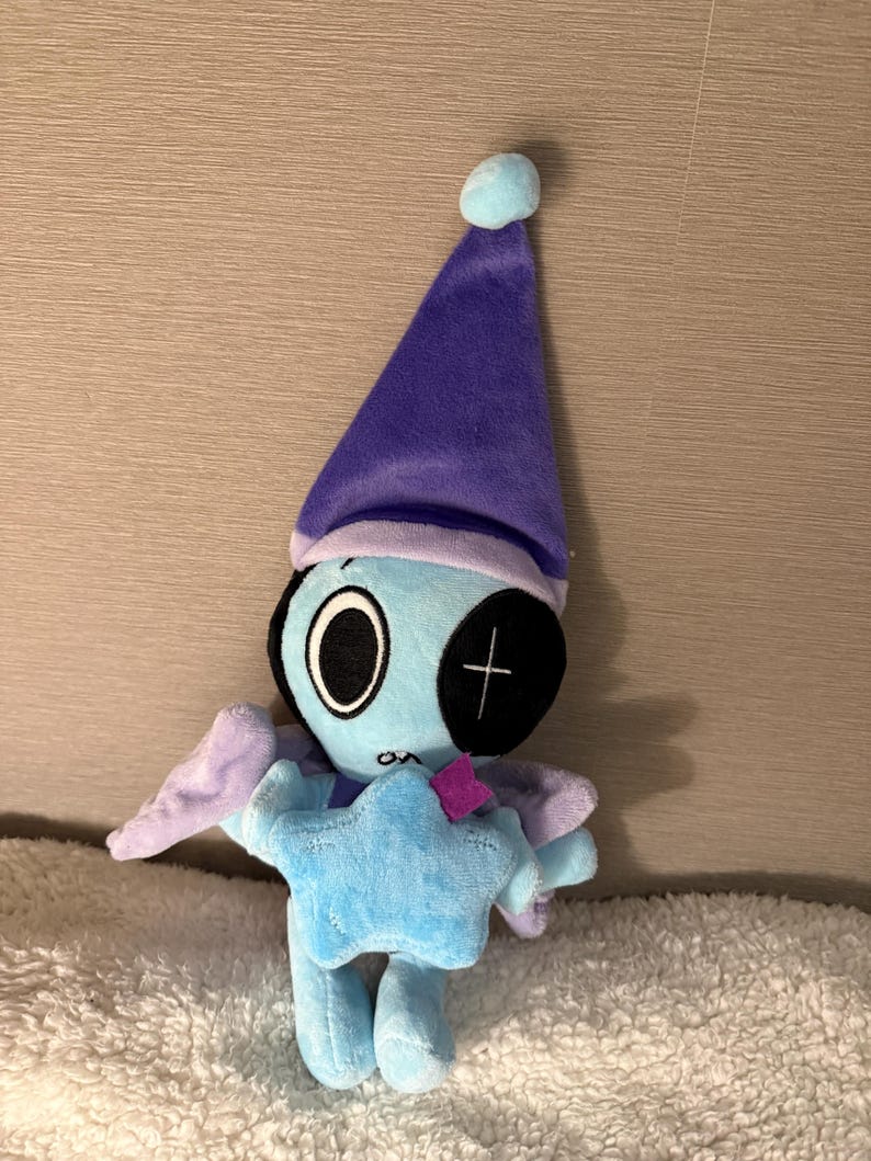 Dandy’s World Astro Plushie, Cute Roblox Astro Plush, Wizard Star Plush ...