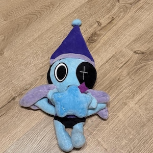 Dandy’s World Astro Plushie, Cute Roblox Astro Plush, Wizard Star Plush ...