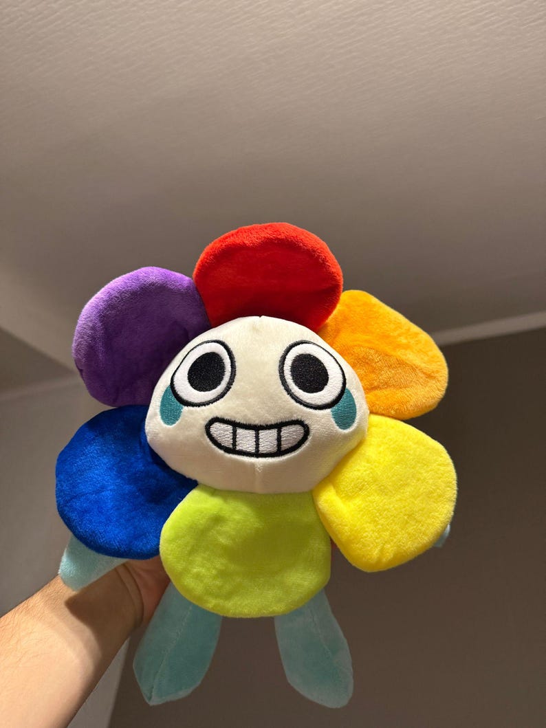 Dandy’s World Plushie, Dandies World Flower Plush, Cute Roblox Kawaii ...
