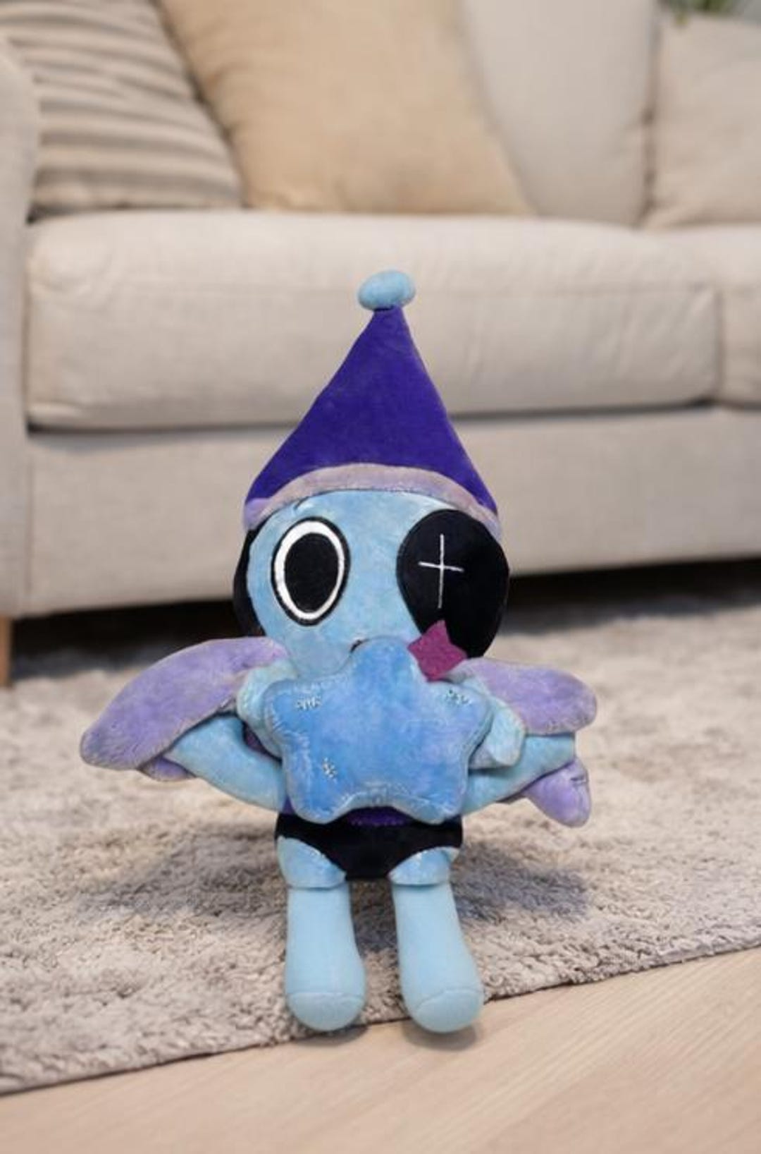 Astro Dandy World Plushie, Cute Roblox Plush Toy, Wizard Star Plush ...