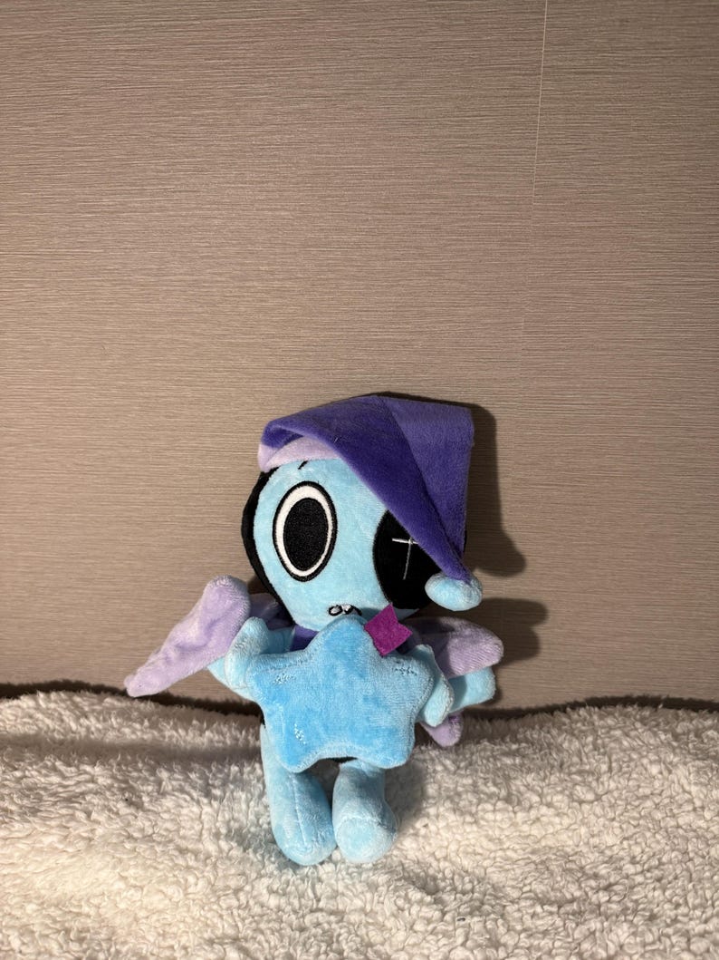 Dandy’s World Astro Plushie, Cute Roblox Astro Plush, Wizard Star Plush ...