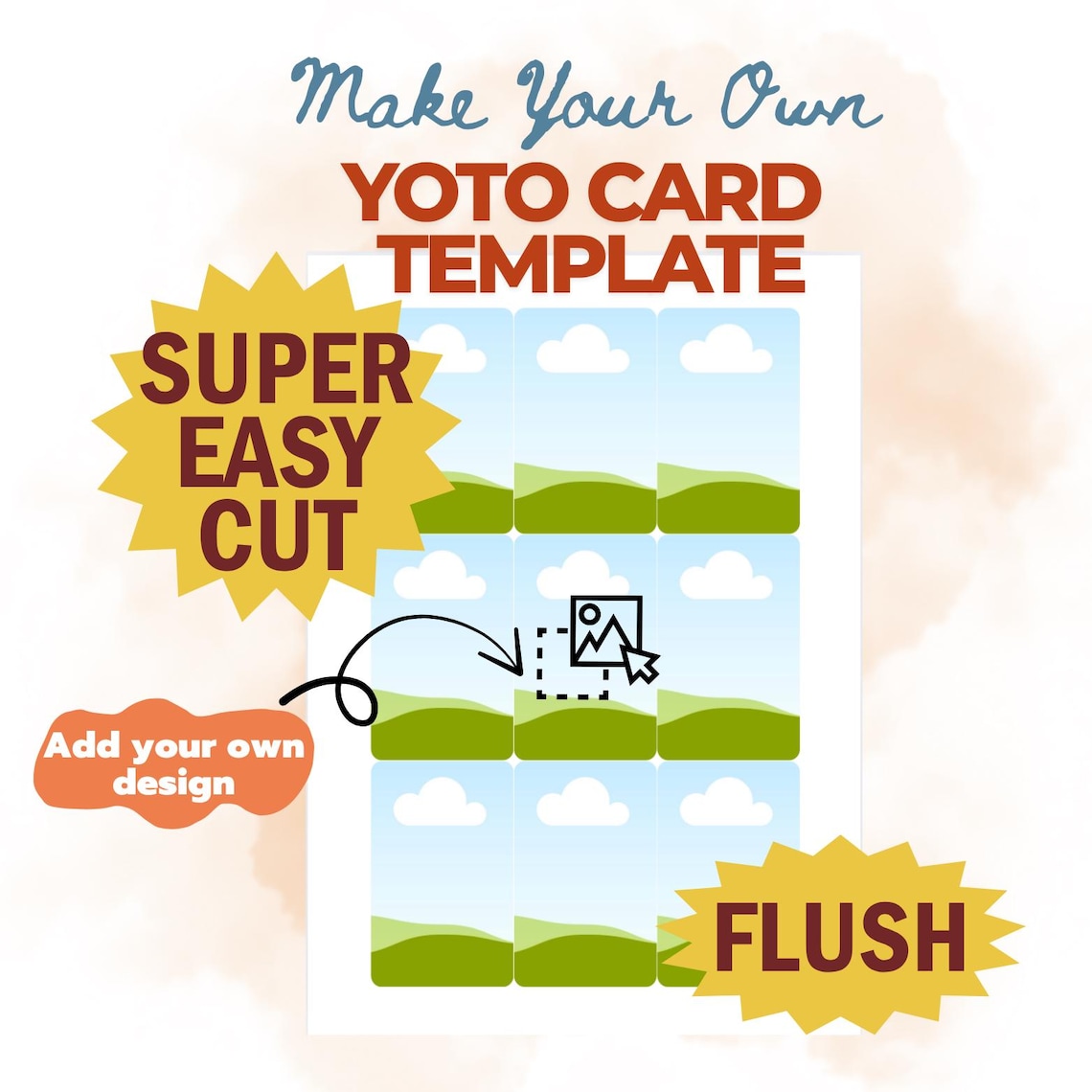 MYO Yoto Card Sticker Label Template FREE Editable Canva Design DIY ...