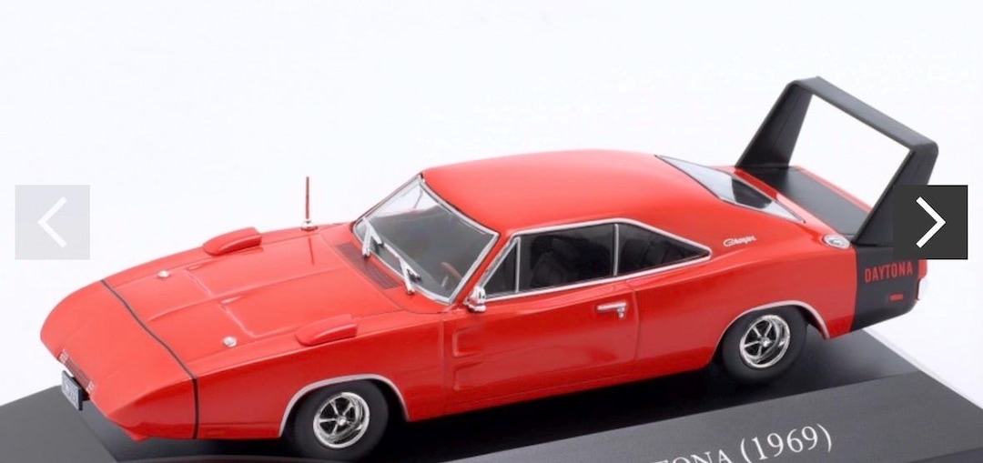 1969 Dodge Charger Daytona Toy Car Replica 1/43 Scale - Etsy