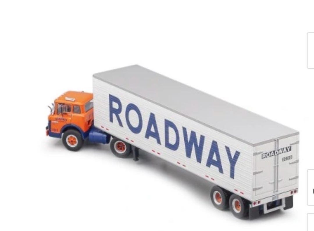 Ford Cabover Roadway Express Tractor Trailer Toy Replica - Etsy