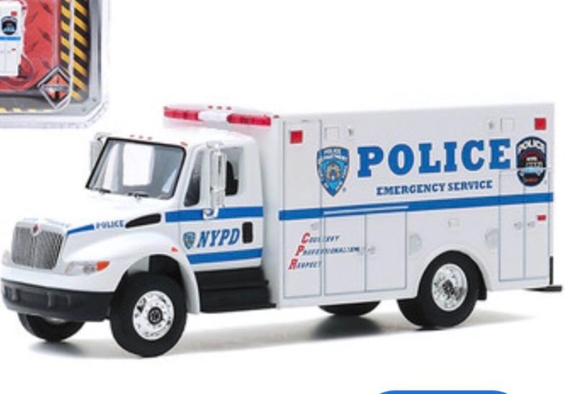 NYPD International Emergency Services Toy Truck Replica - Etsy