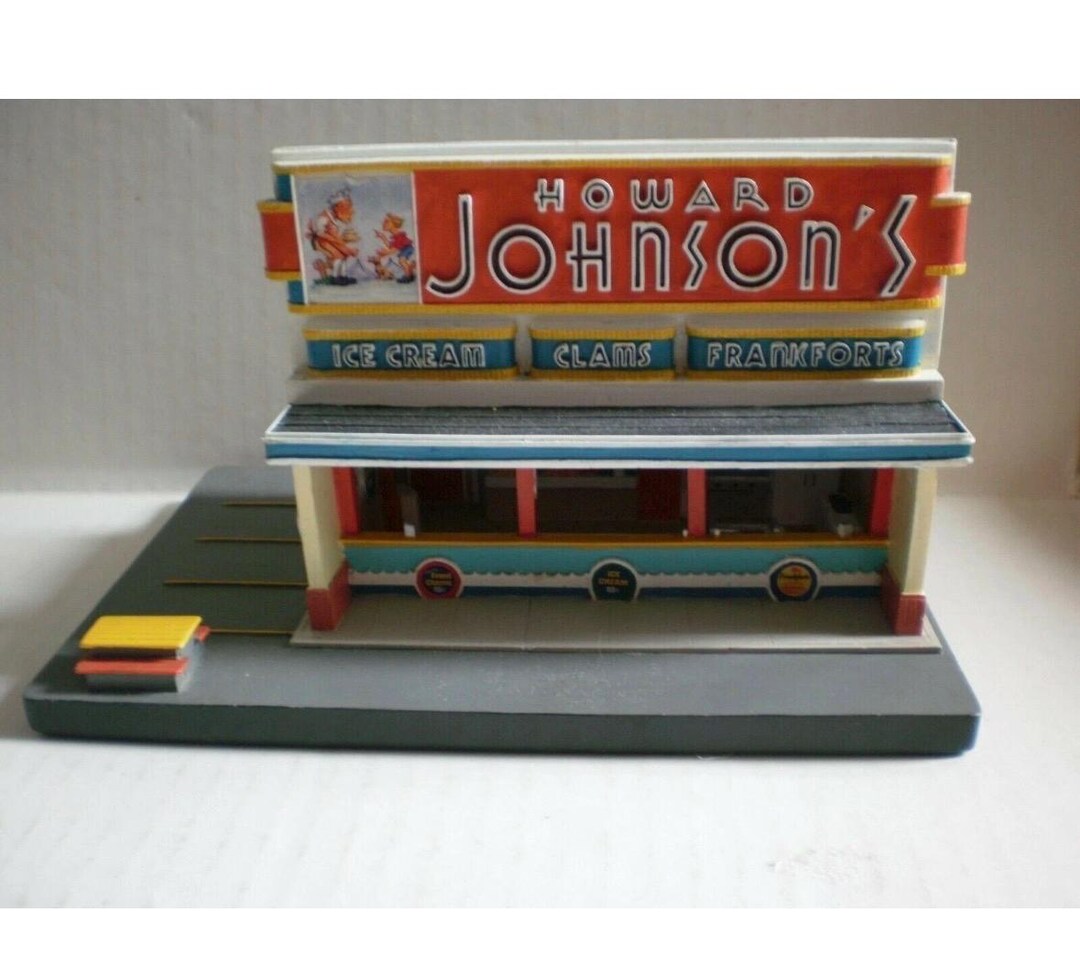 Made by Lefton Years Ago Howard Johnsons Clam Restaurant Building - Etsy