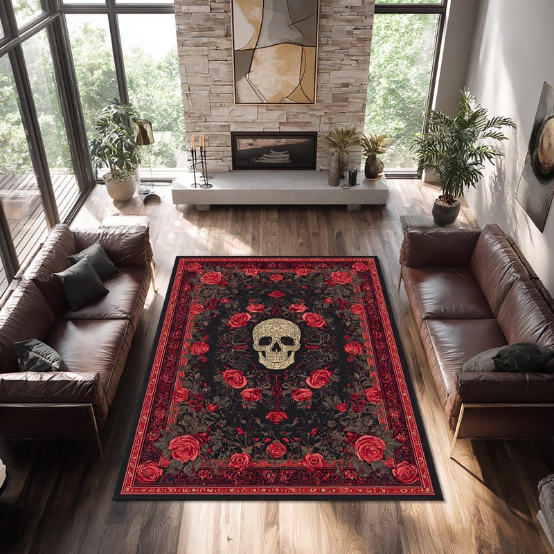 Gothic Rug - Etsy