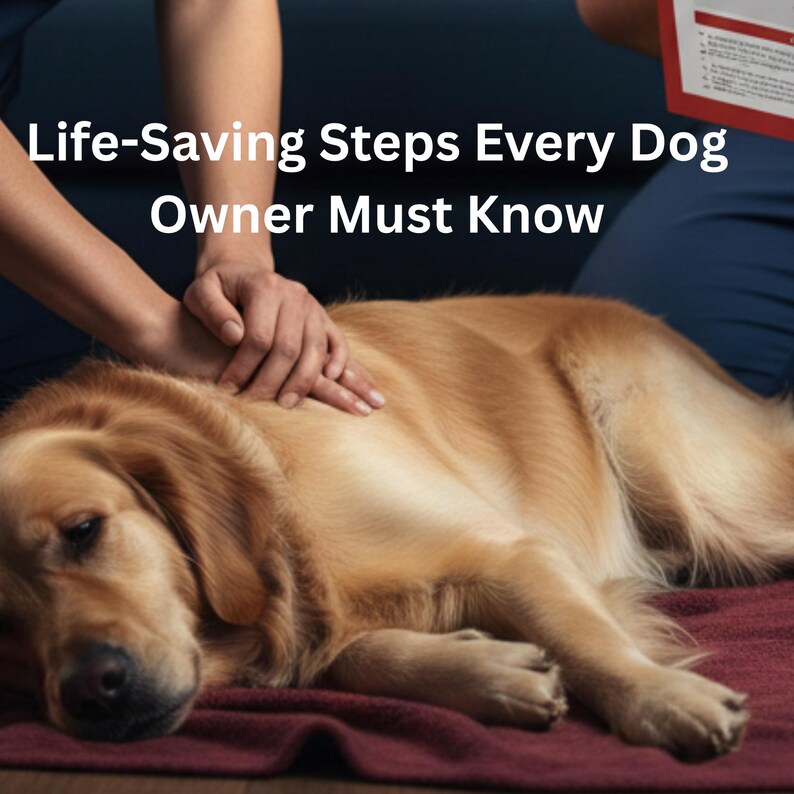 Dog First Aid Guide: Emergency Pet Care Kit With CPR Chart & New Puppy ...