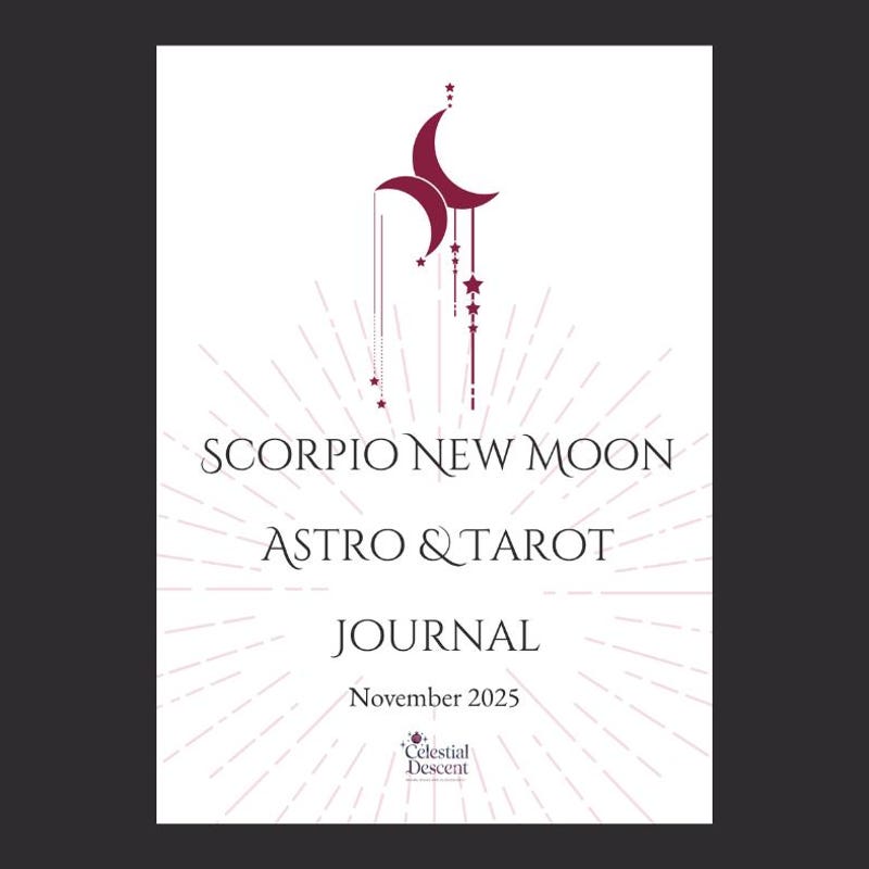 Astro Moon Journal - Etsy