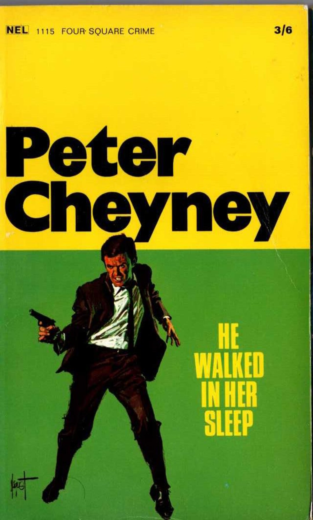 He Walked in Her Sleep by Peter Cheyney NEL Reis.1968 a Paperback Book ...