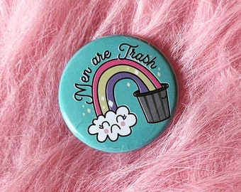 Trash Pin - Etsy