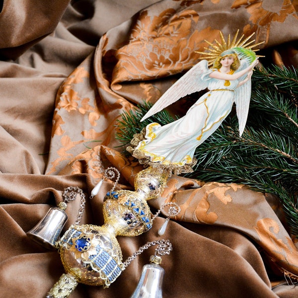 Victorian Christmas Tree Toppers - Etsy