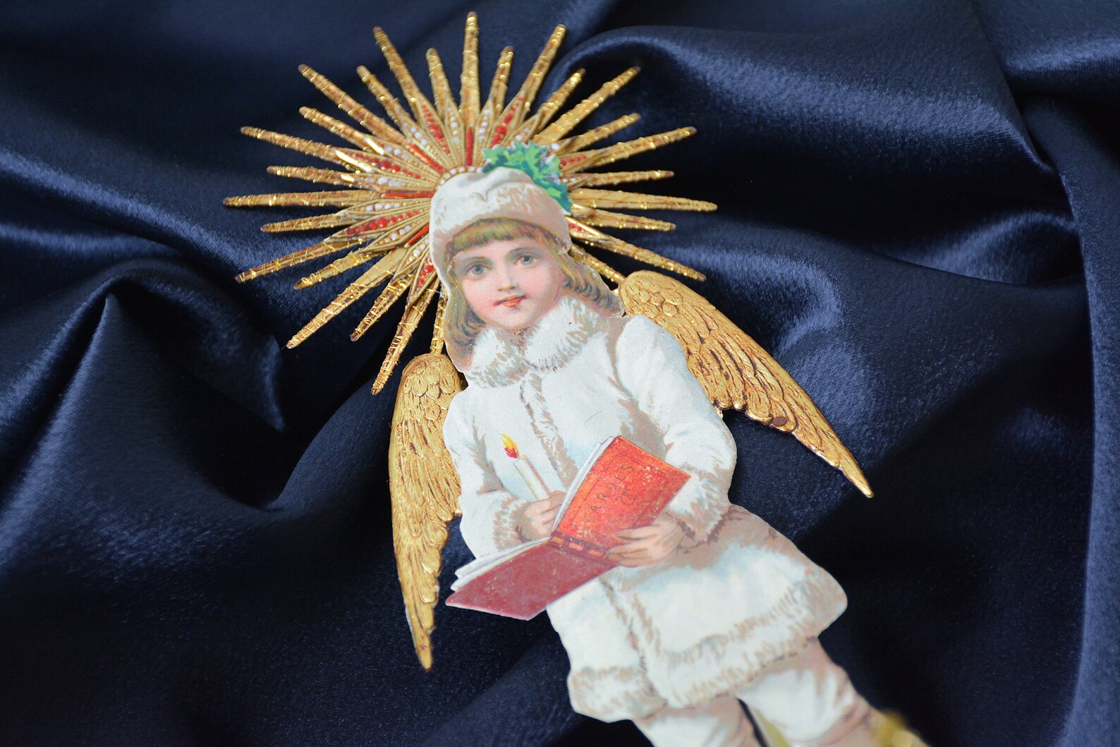 Angel Tree Topper Victorian Christmas Tree Topper Angel | Etsy