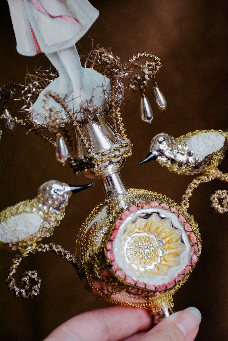 Victorian Christmas Tree Topper, Angel Topper, Victorian Topper ...